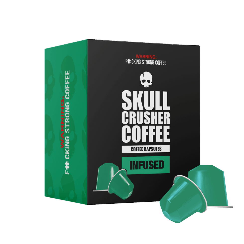 Nespresso® Capsules - Infused – Skull Crusher Coffee